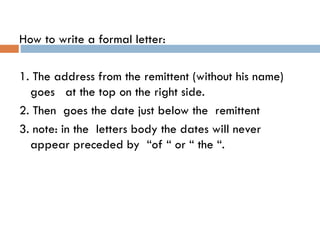 Different ways to write | PPTX