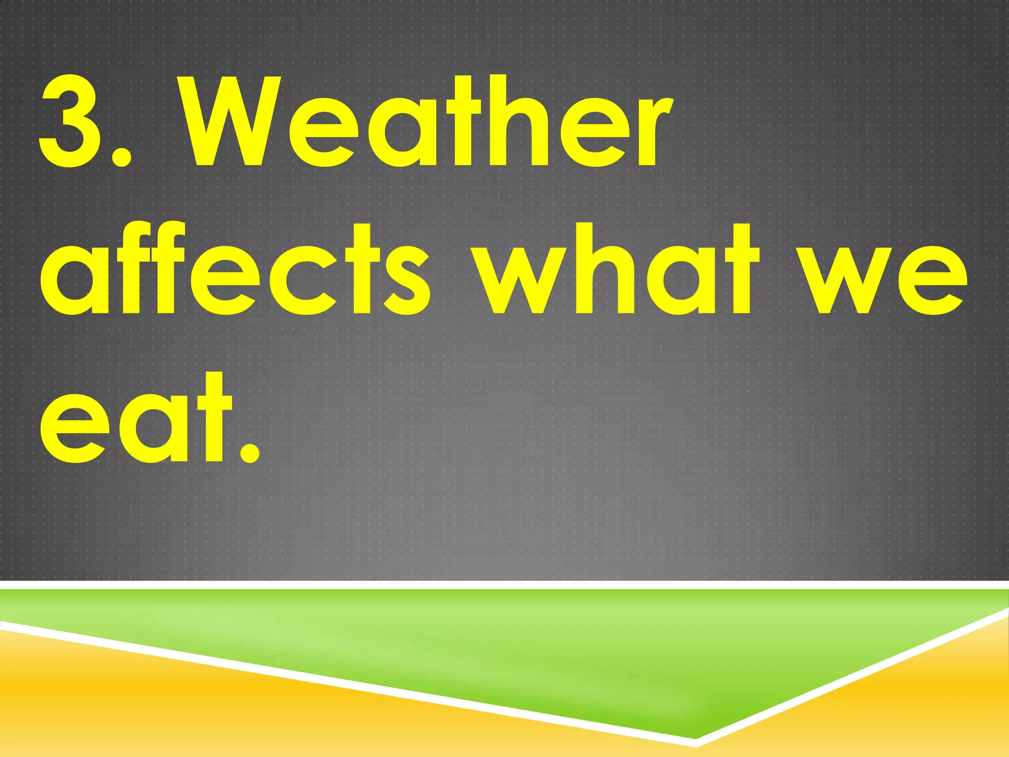 Different Weather Conditions | PPTX