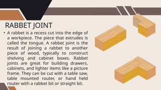 DiffereXFJGCNHVNBnt Wood Cuts & Joints.pptx