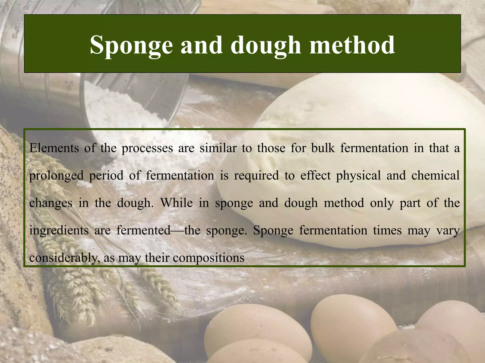 Different mixing techniques of dough during bread manufactutre | PPTX