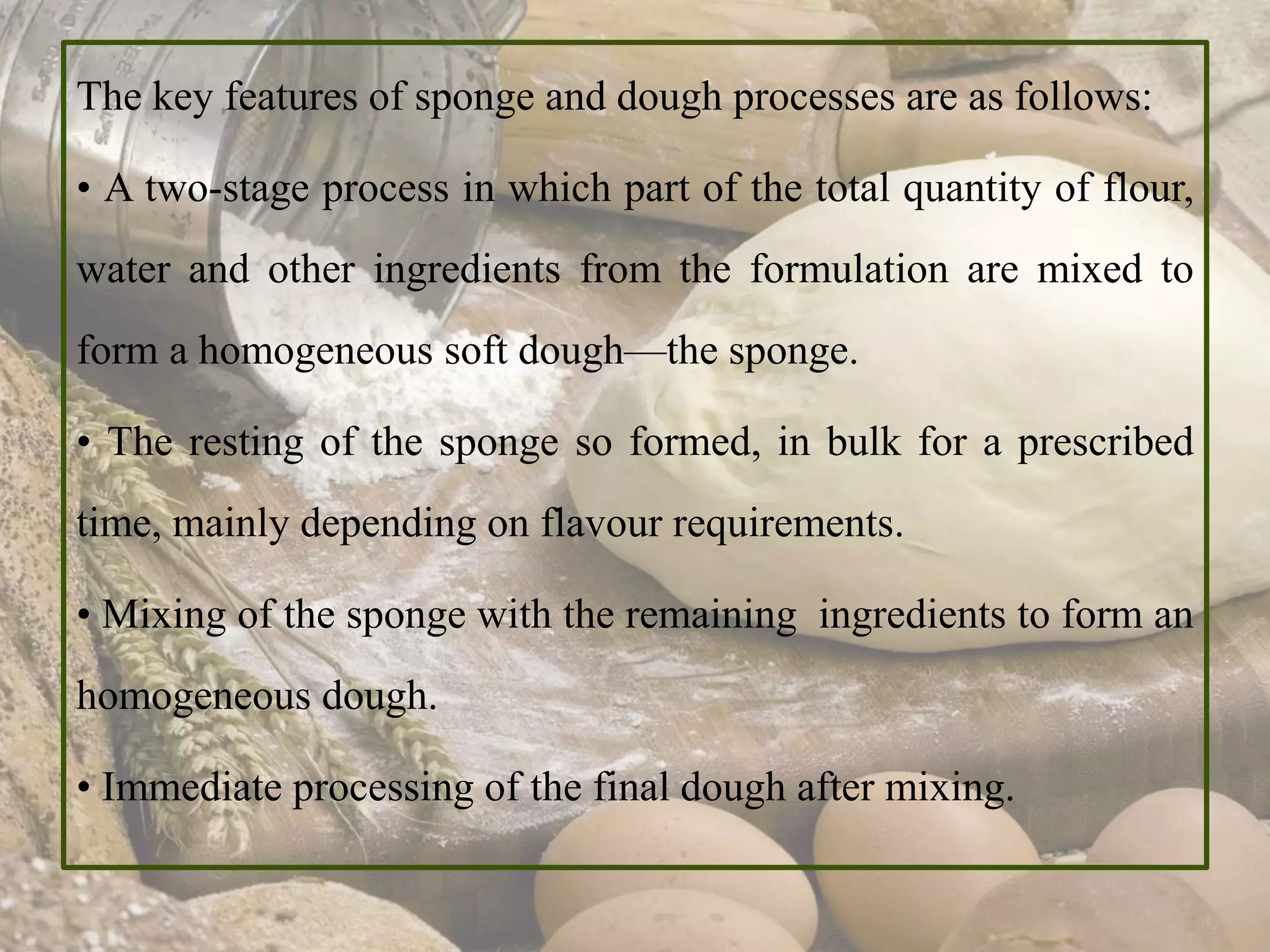 Different mixing techniques of dough during bread manufactutre | PPTX