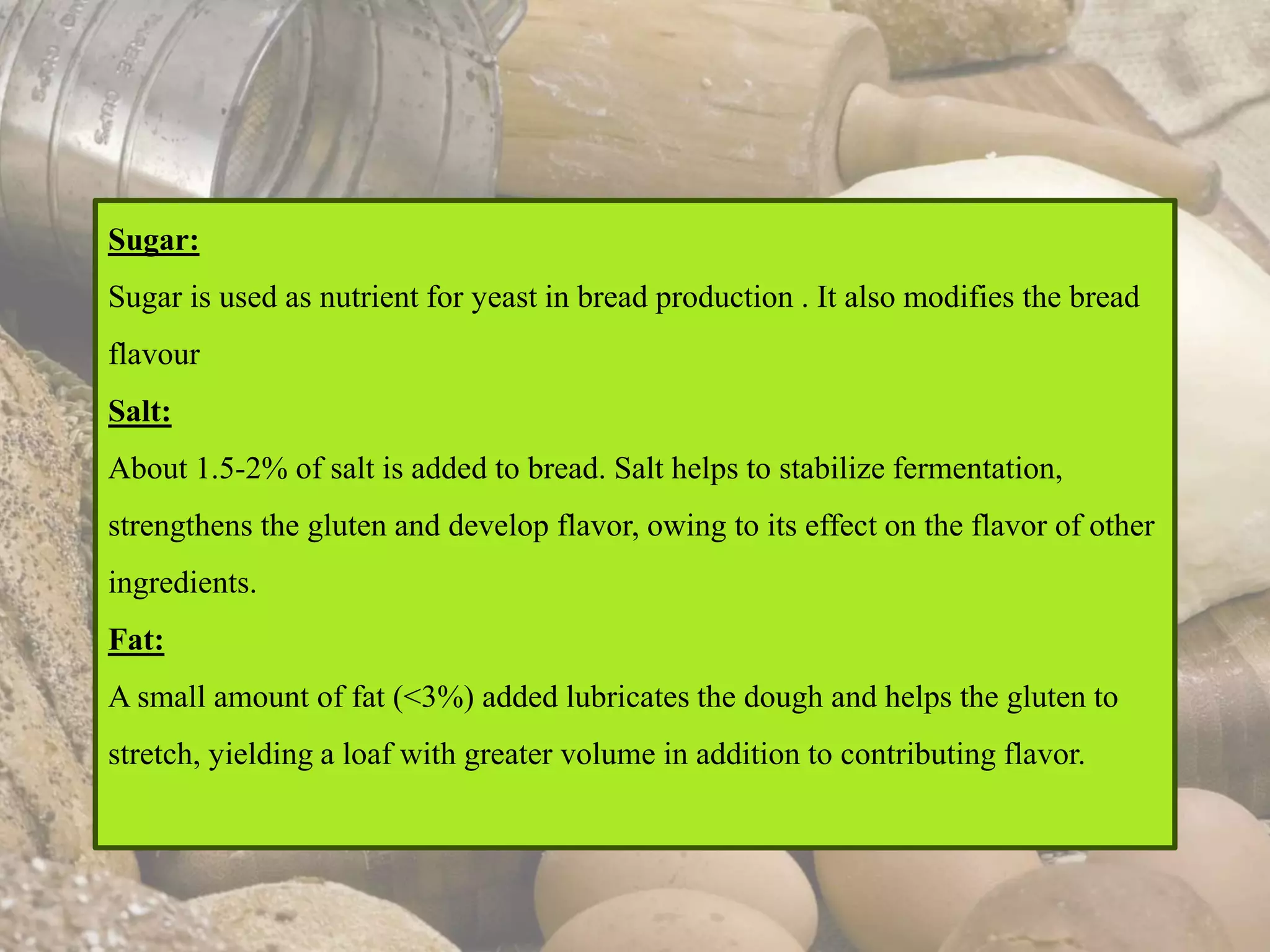 Different mixing techniques of dough during bread manufactutre | PPTX
