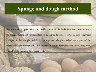 Different mixing techniques of dough during bread manufactutre | PPTX