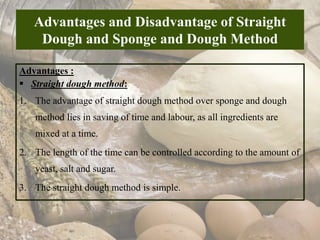 Different mixing techniques of dough during bread manufactutre | PPTX