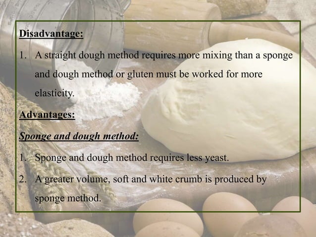 Different mixing techniques of dough during bread manufactutre | PPTX ...