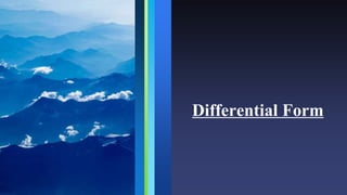 Diff form 1st law of thermodynamics | PPTX