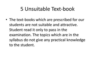 Difficulties problems in teaching of English | PPTX