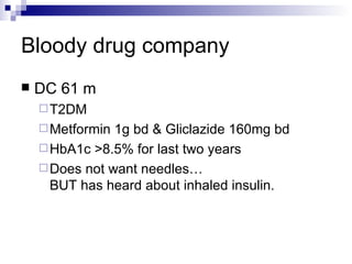 Difficult Diabetes | PPT