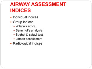 Difficult airway | PPTX