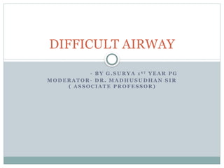 difficult airway algorithm...asa (1).pptx