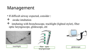 Difficult airway anaesthesia lecture.pptx