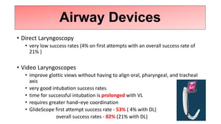 Difficult airway guidelines paeds | PPTX