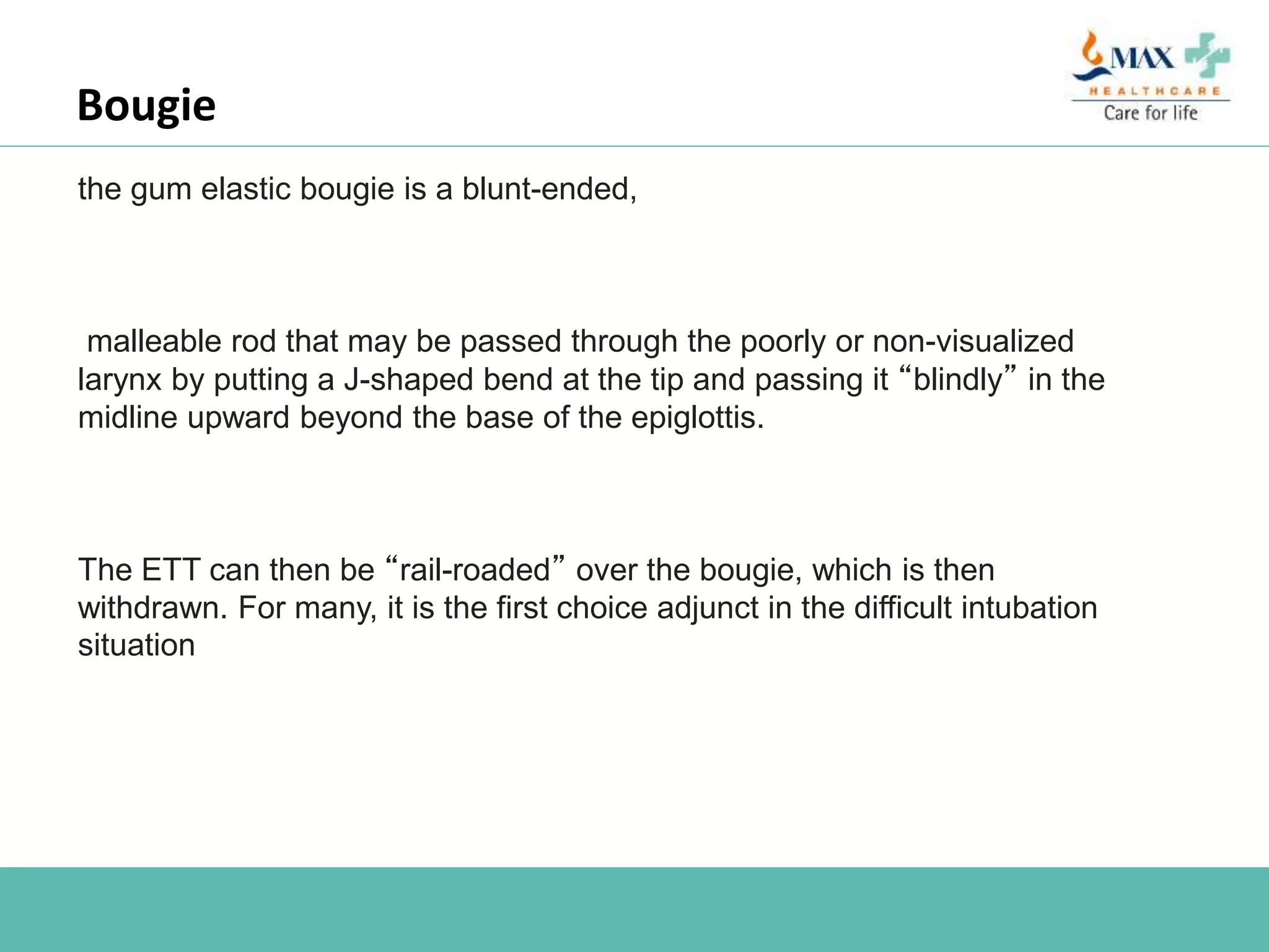 Difficult airway management in ICU | PPTX