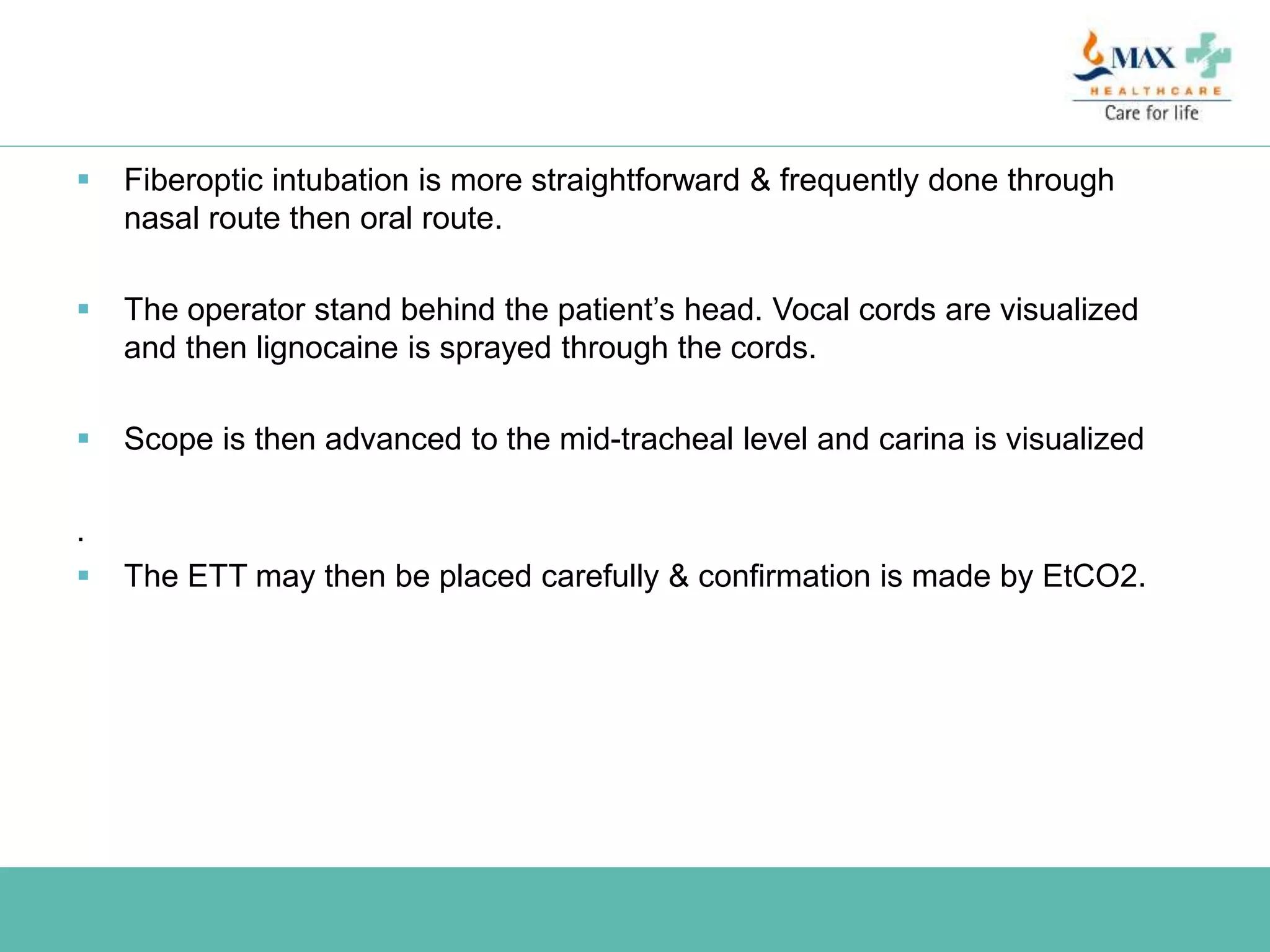 Difficult airway management in ICU | PPTX