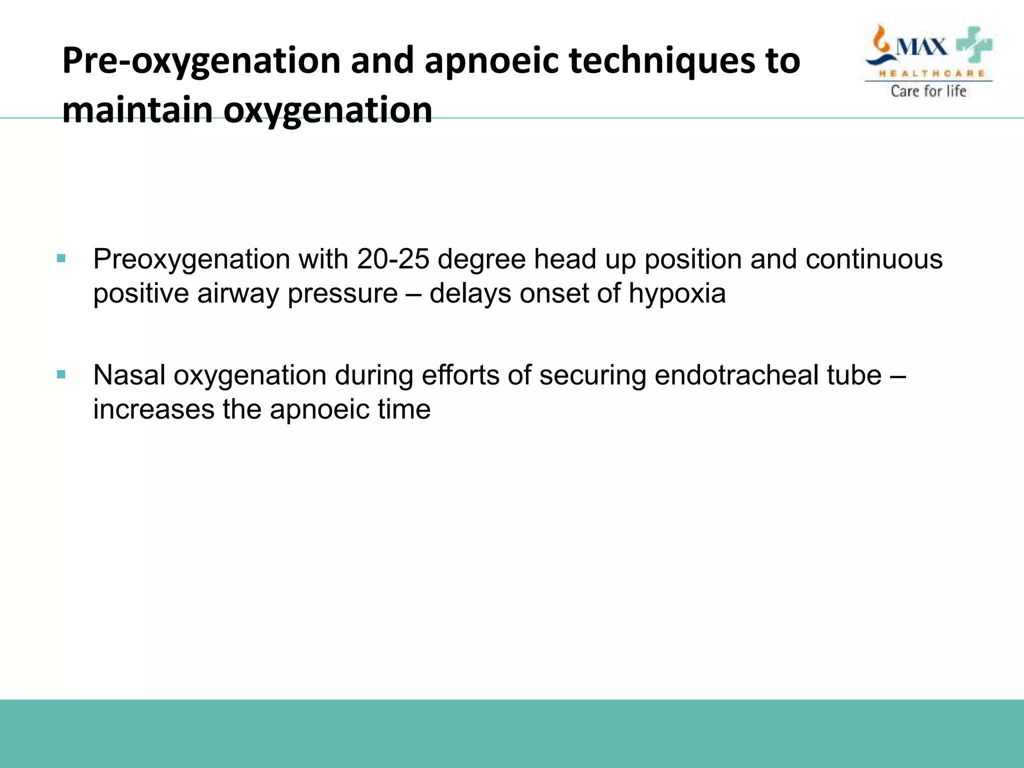 Difficult airway management | PPTX