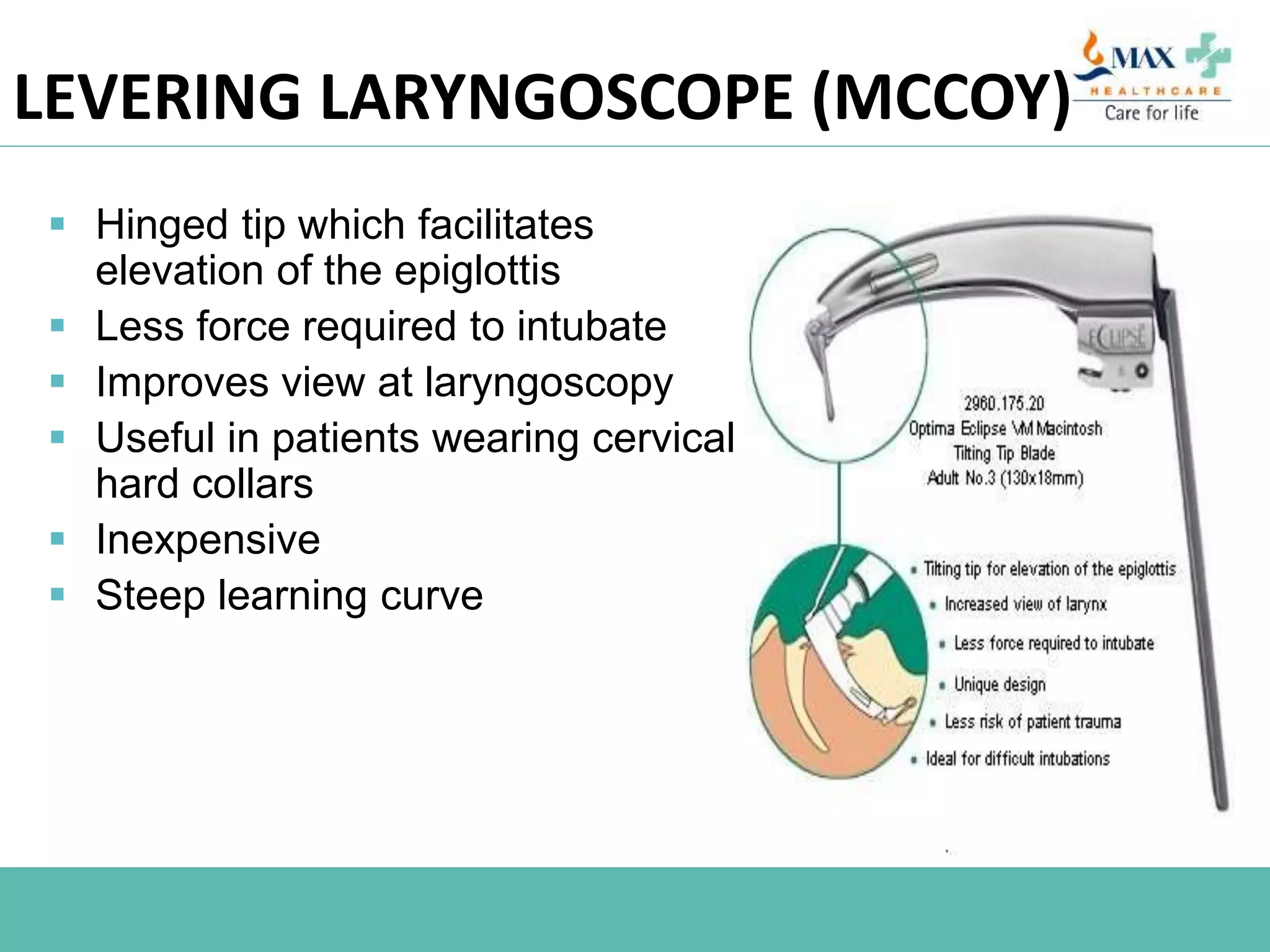 Difficult airway management | PPTX