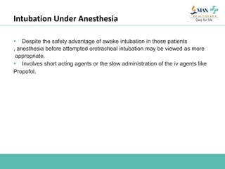 Difficult airway management | PPTX