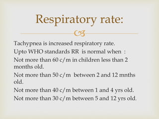 Difficult breathing in children | PPTX
