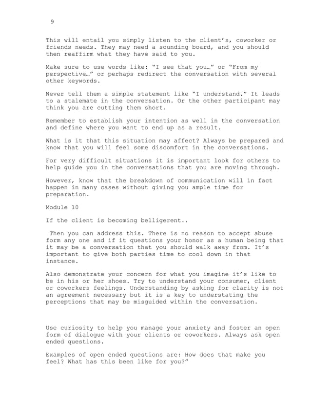 Difficultconversationsscript | PDF