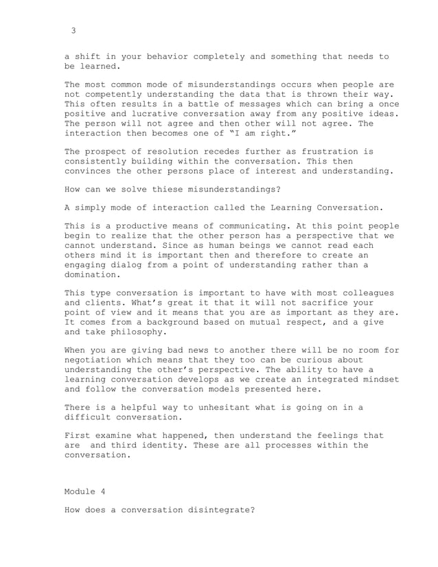 Difficultconversationsscript | PDF