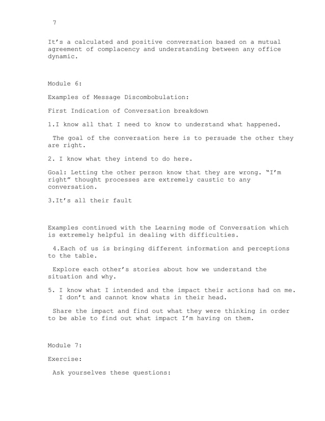 Difficultconversationsscript | PDF