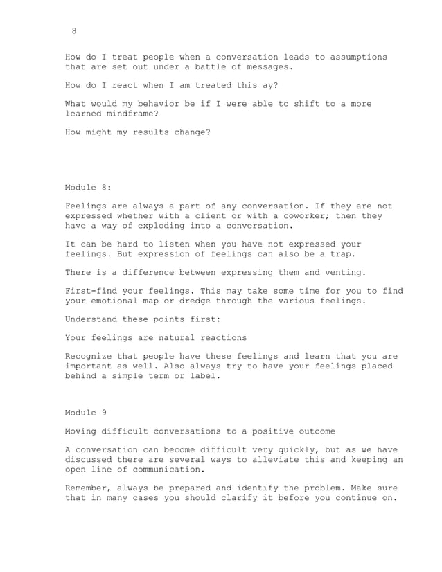 Difficultconversationsscript | PDF