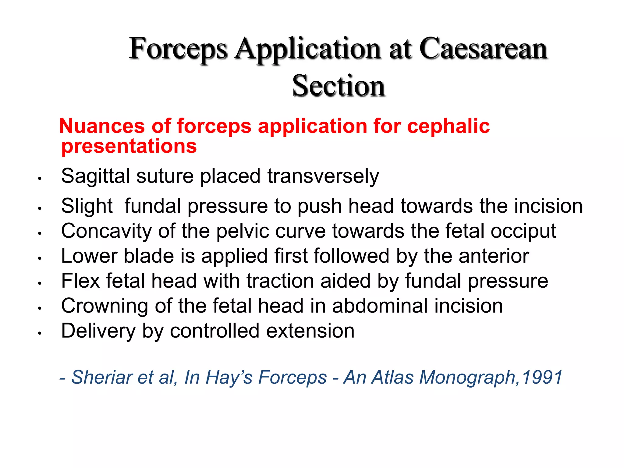 Difficult c section | PPTX