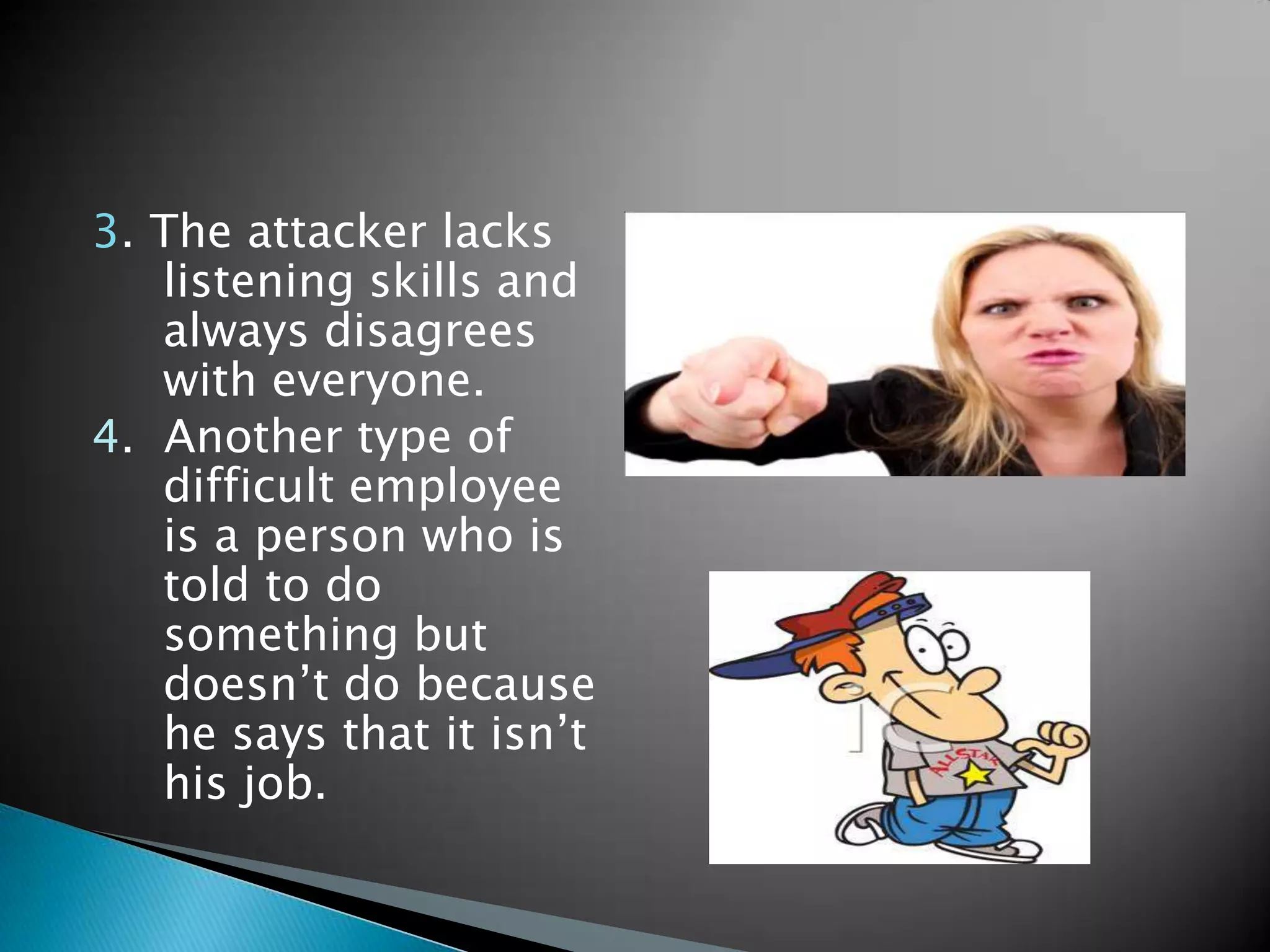 Difficult employees- Mayra | PPTX