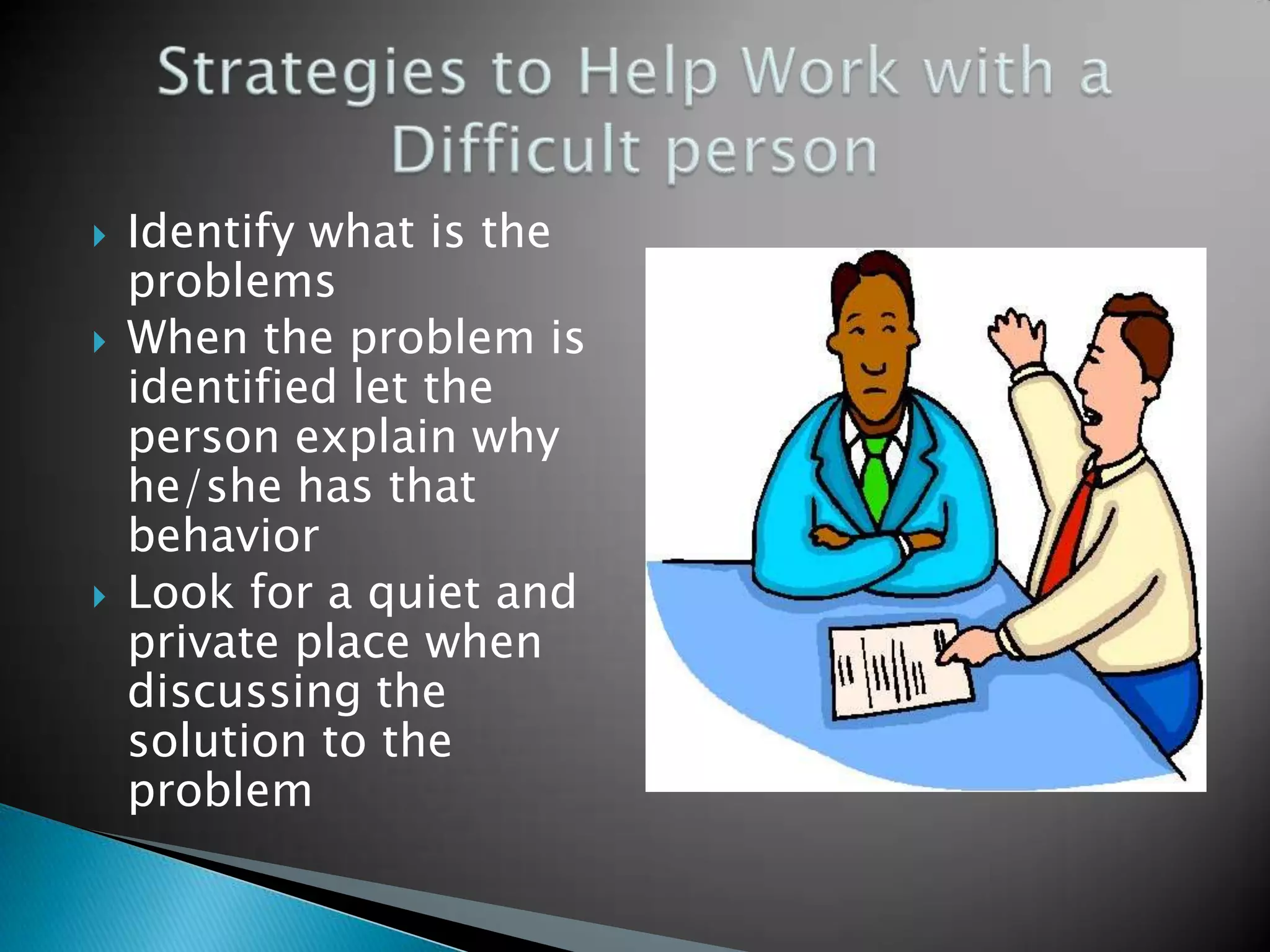 Difficult employees- Mayra | PPTX