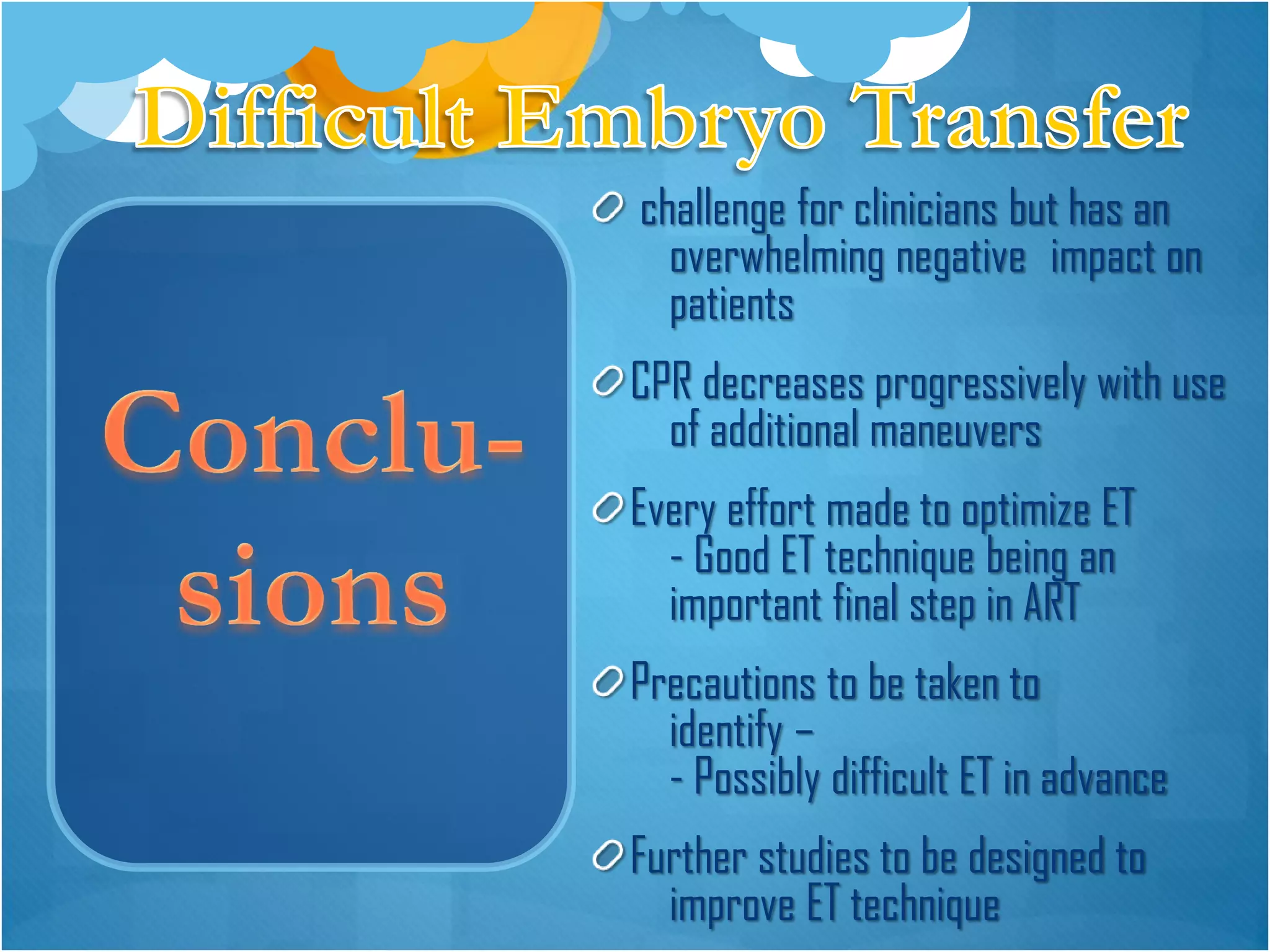 Negotiating Difficult embryo transfers - Using ultrasound (USG) to your ...