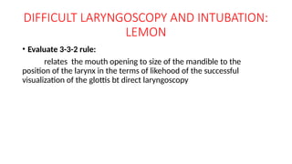 Difficult intubation guidelines in ICU (ANN SNEHA).pptx