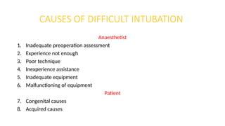 Difficult intubation guidelines in ICU (ANN SNEHA).pptx