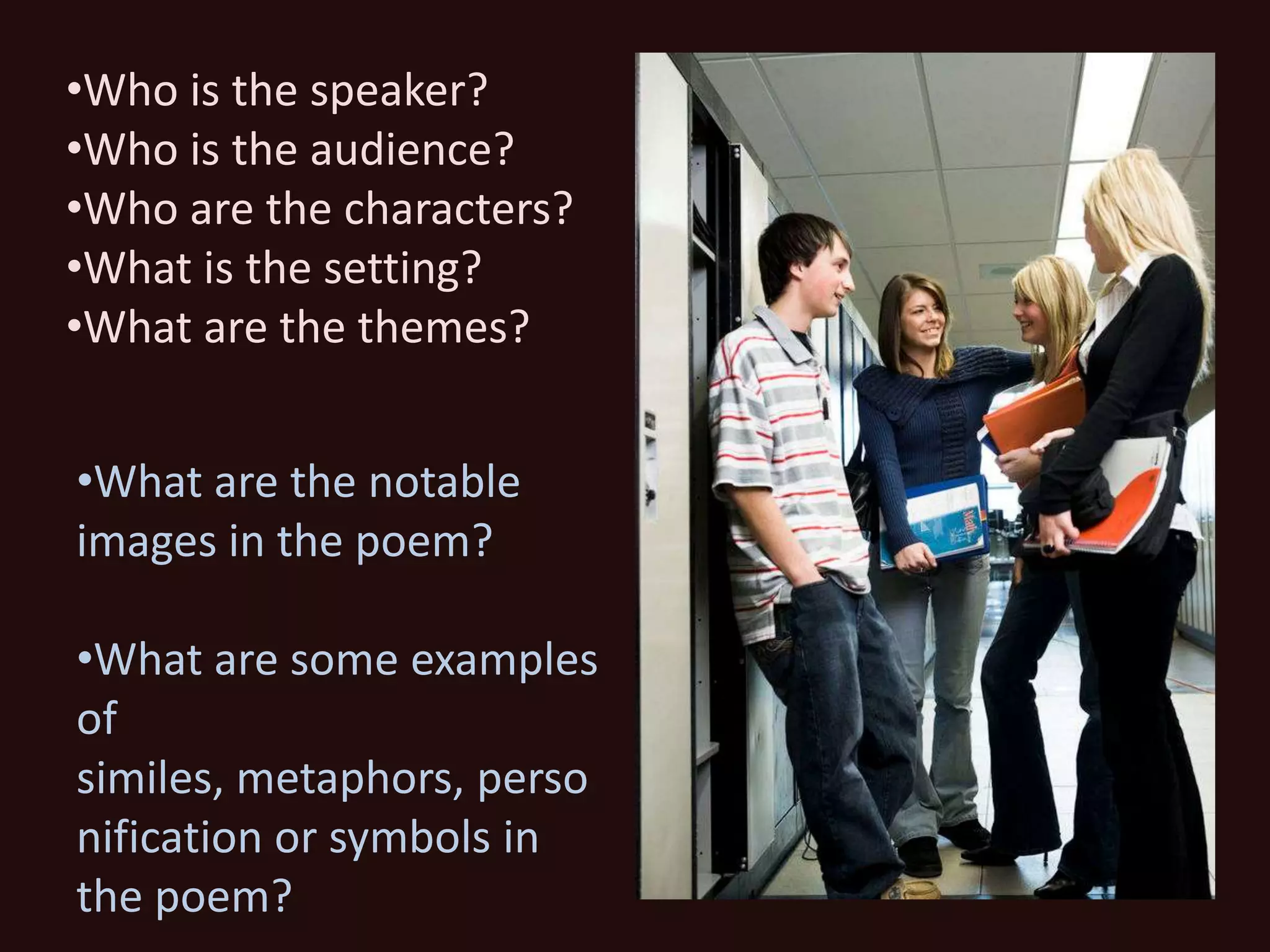 Reading Poetry: Getting Through Difficult Passages | PPT