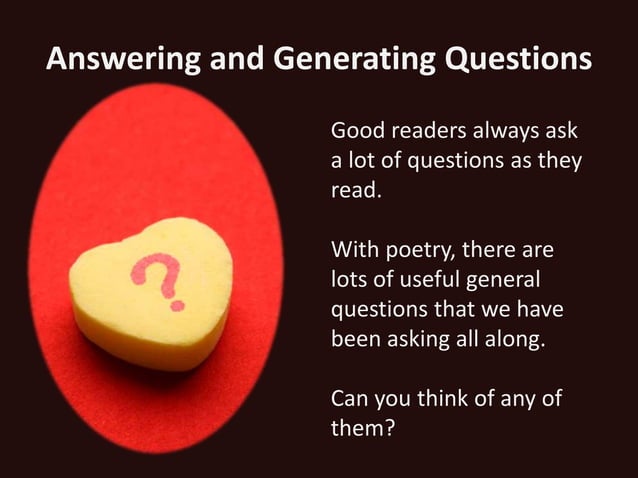 Reading Poetry: Getting Through Difficult Passages | PPT