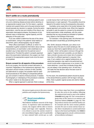 Difficult vaginal hysterectomy | PDF