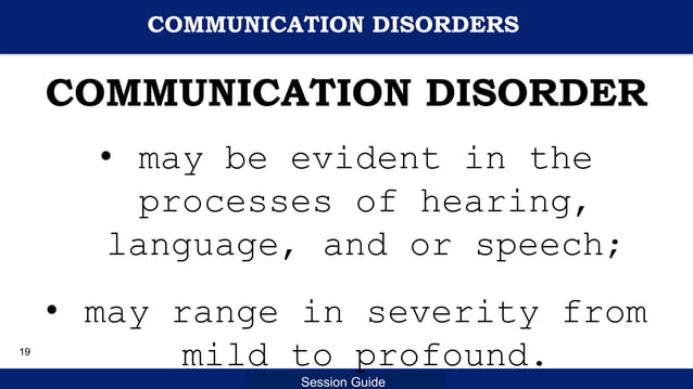 DIFFICULTY-IN-COMMUNICATING.pptx | Brain and Nervous System Disorders ...