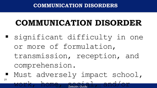 DIFFICULTY-IN-COMMUNICATING.pptx | Brain and Nervous System Disorders ...