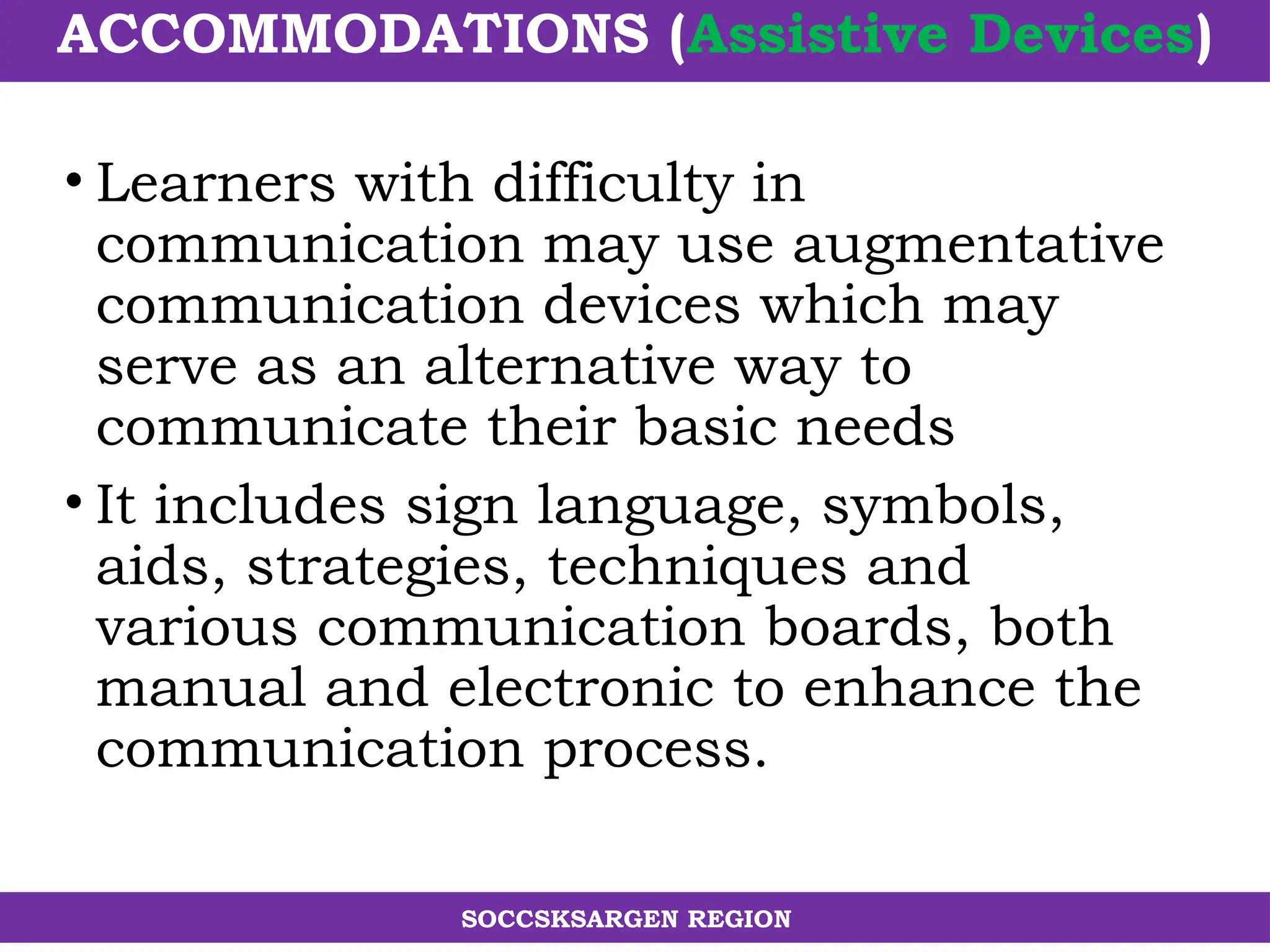 teaching learners with Difficulty-in-Communication | PPTX