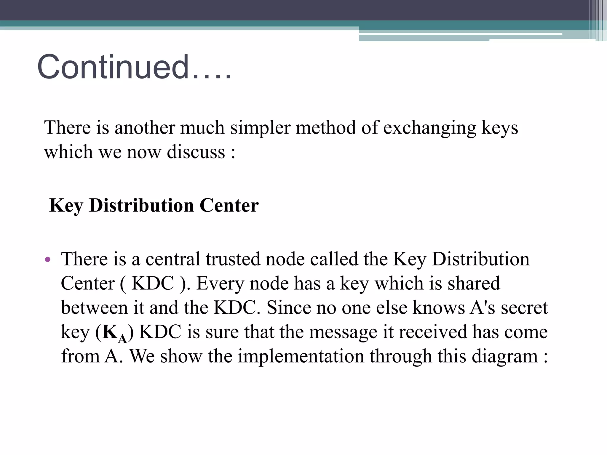 Diffie hellman key exchange algorithm | PPTX Diffie hellman key exchange algorithm | PPTX
