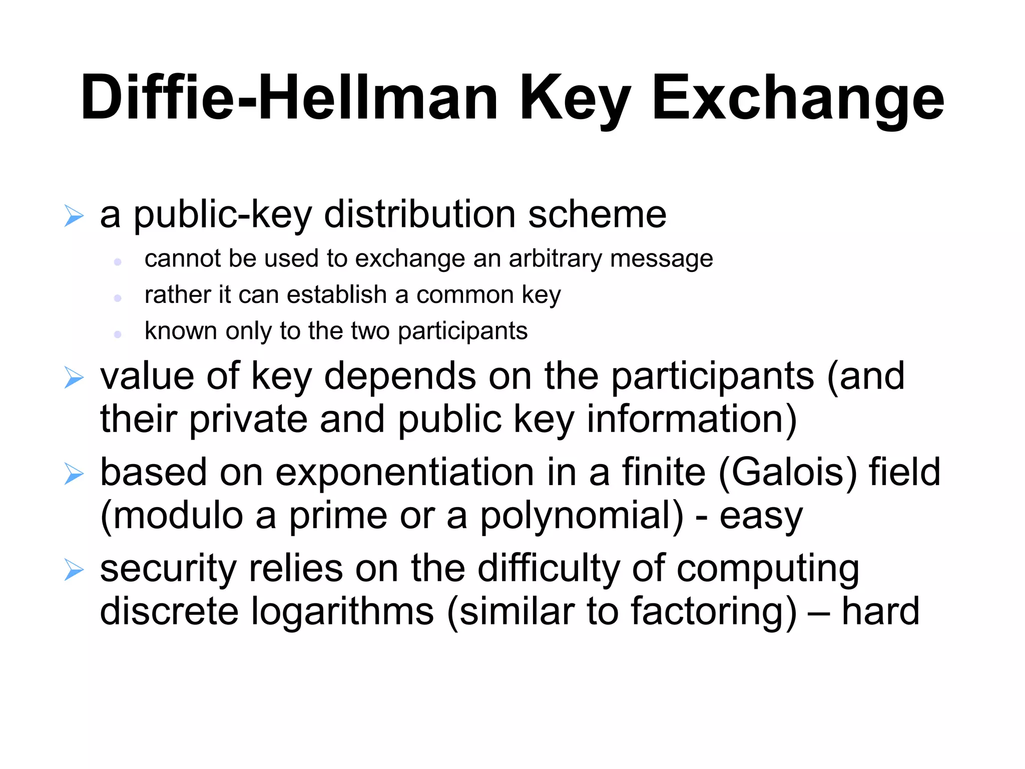 Diffie Hellman.pptx | Computing | Technology & Computing
