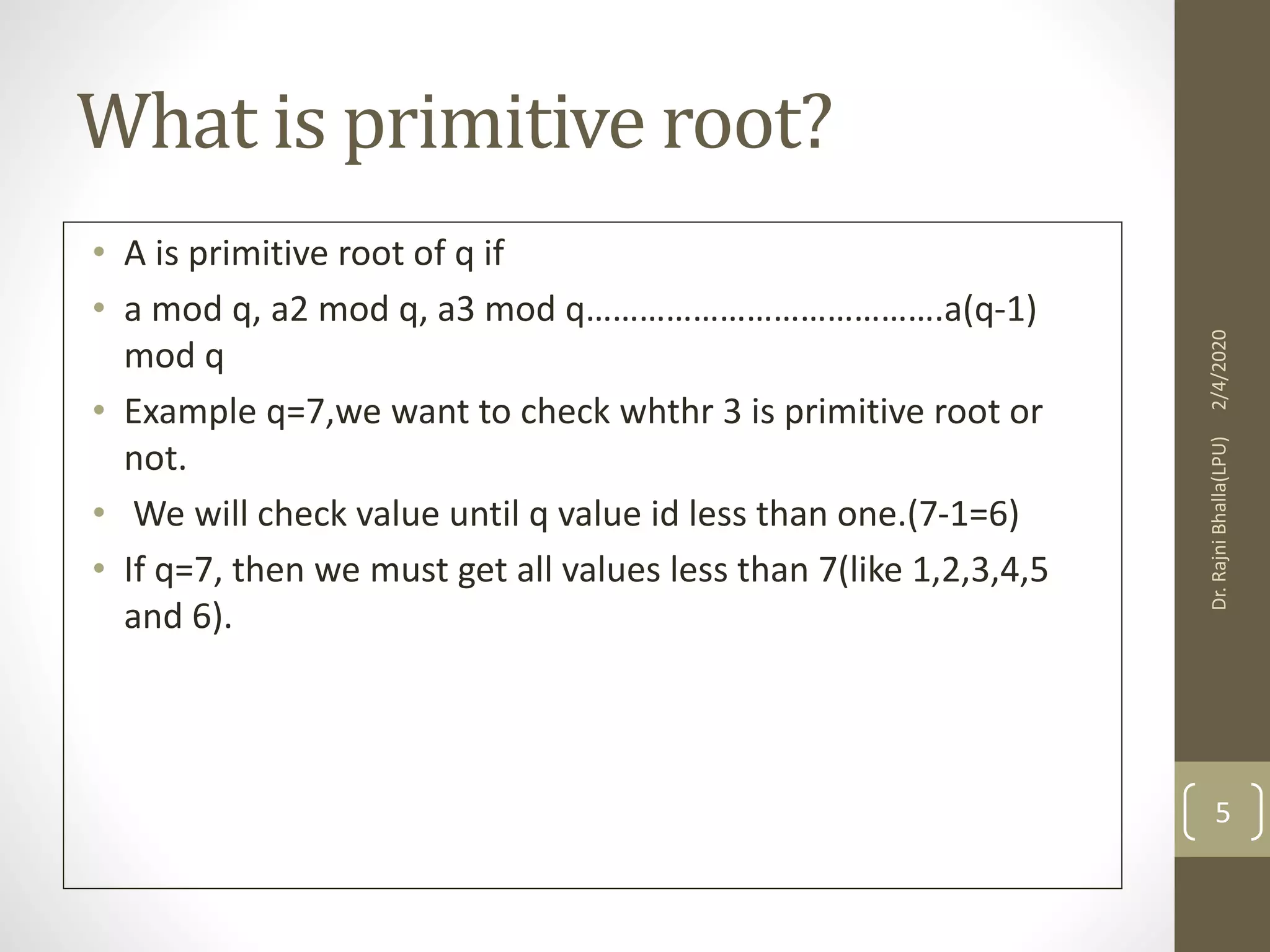 Diffie hellman key exchange algo | PPT