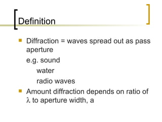 Diffraction | PPT