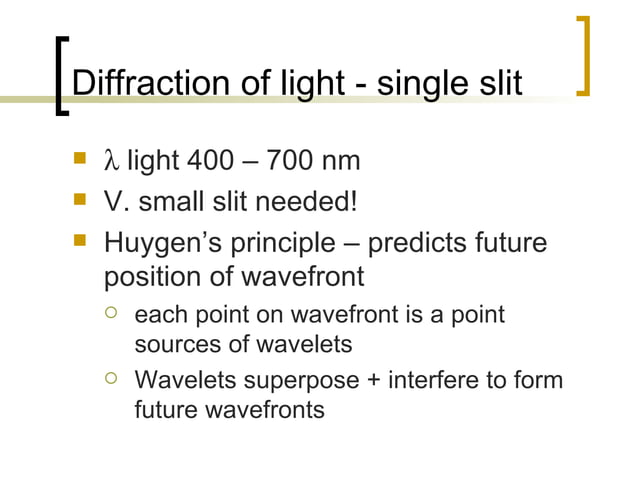 Diffraction | PPT