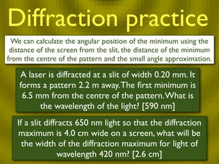 IB Physics Diffraction flippingphysics by Nothingnerdy | KEY