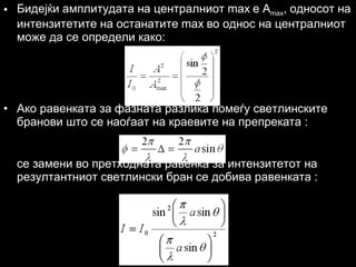 Diffraction of Light | PPT