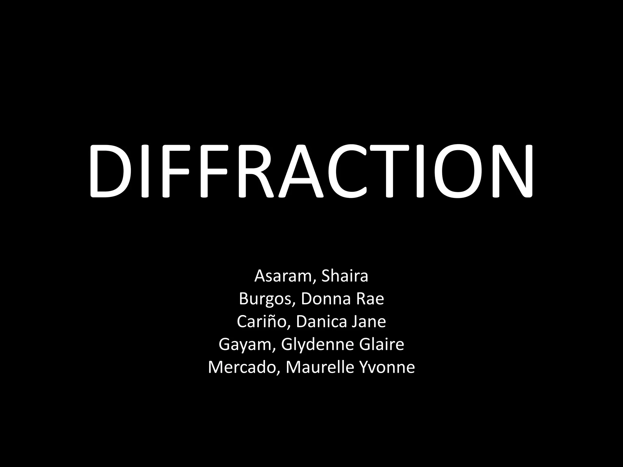 Properties of Waves: Diffraction | PPTX | Physics | Science