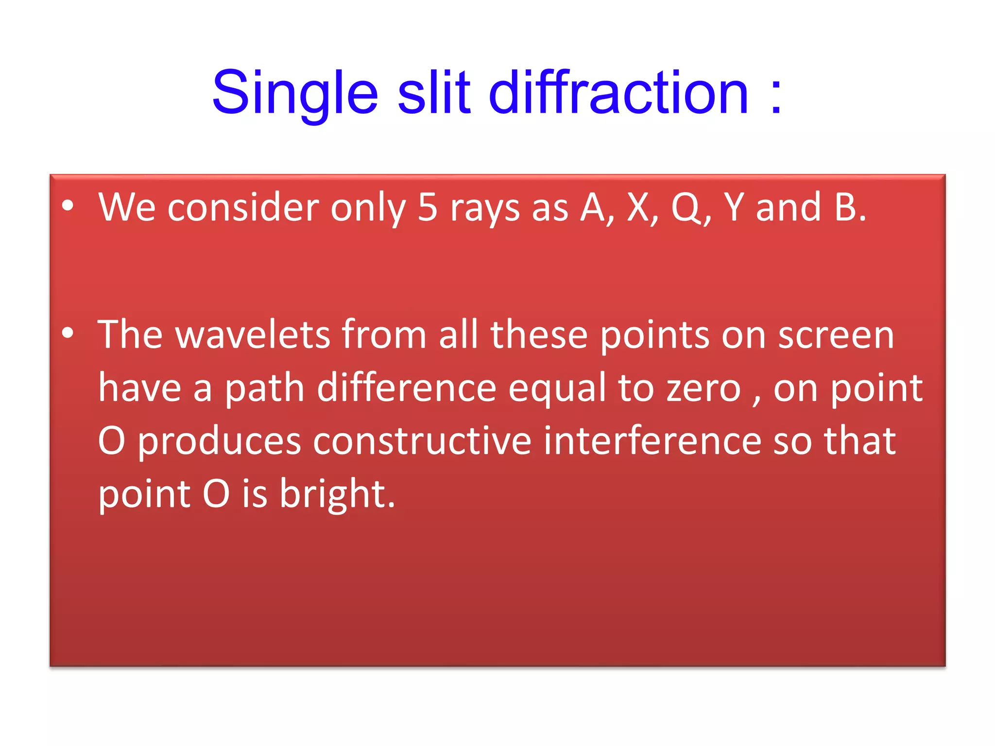 Diffraction | PPTX | Physics | Science