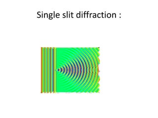 Diffraction | PPTX | Physics | Science