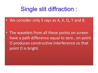 Diffraction | PPTX | Physics | Science
