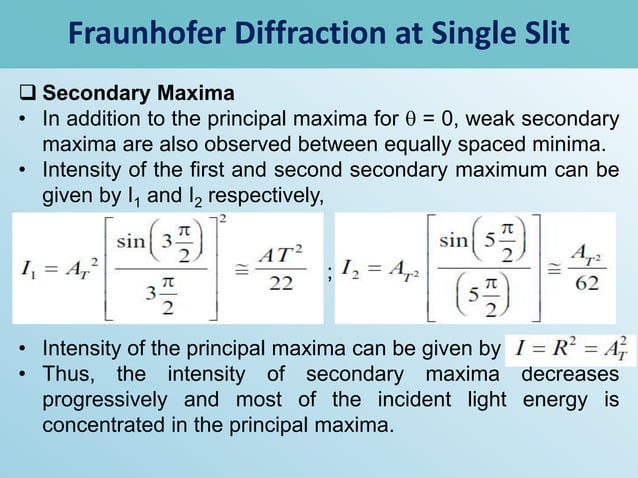 Diffraction of Light waves | PPTX